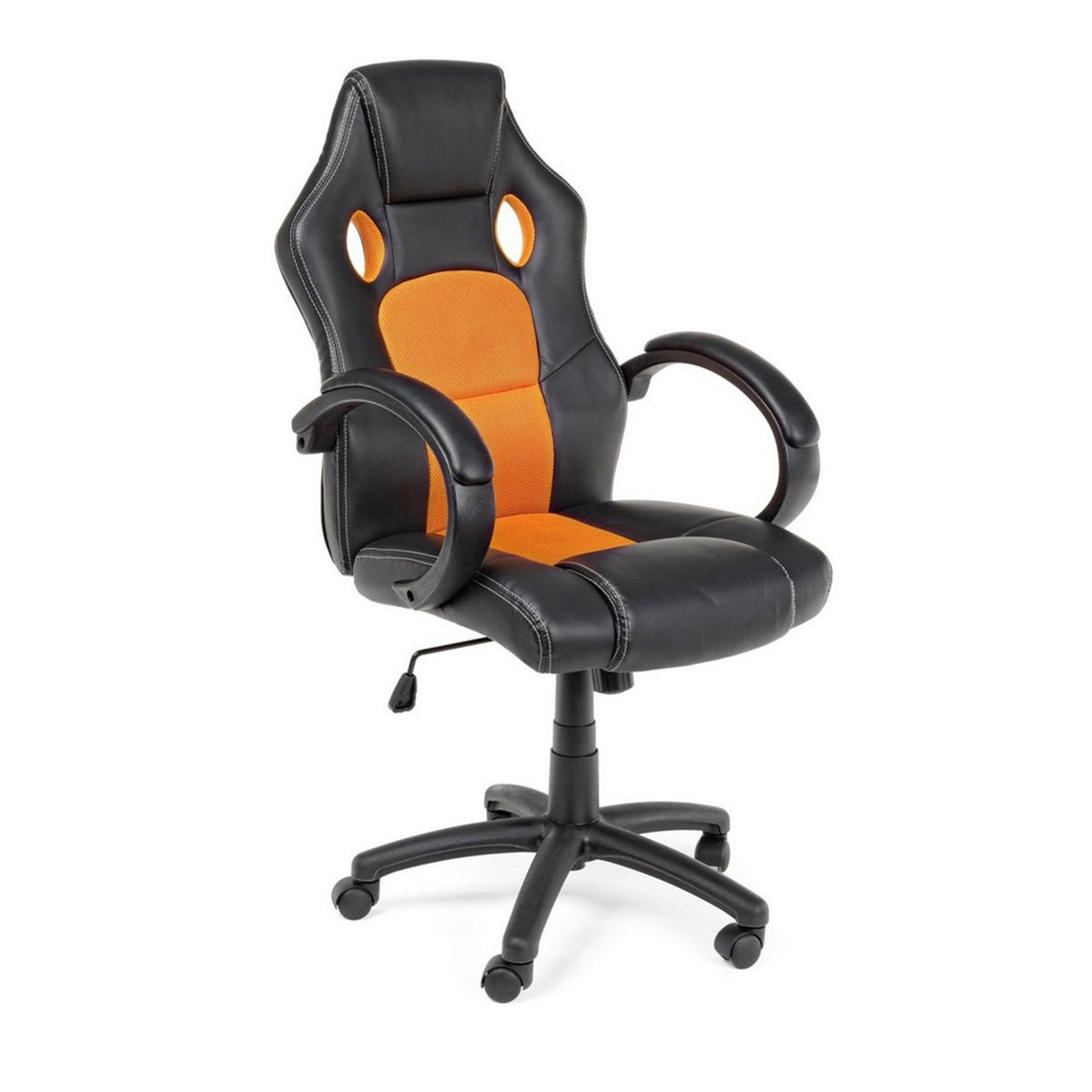 Poltrona "Racing" da gaming con braccioli, ergonomica, schienale con s ...